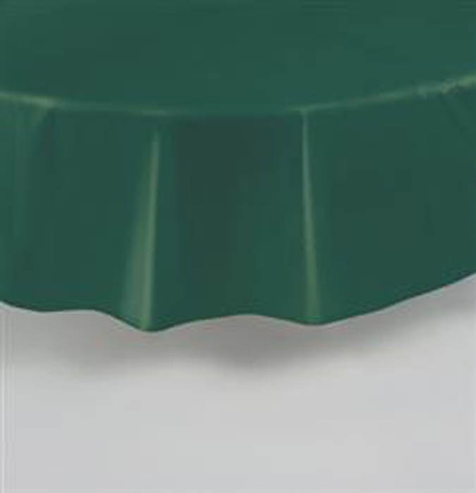 Table Cover Round Forest Green - PartyWerks